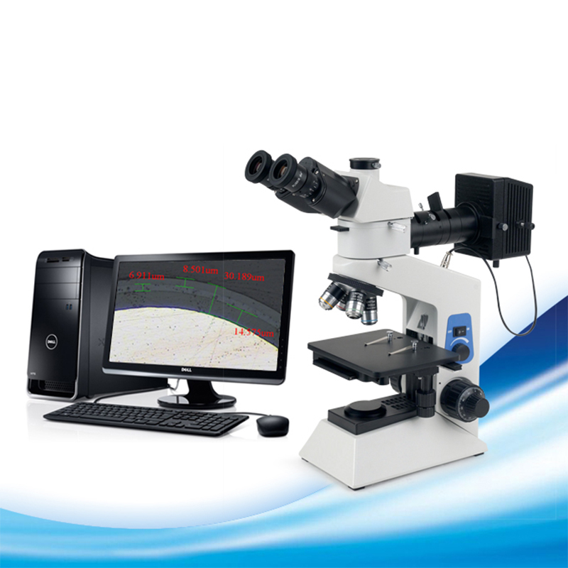 Material Analysis Upright Metallographic Microscope INTC-LV11 from ...